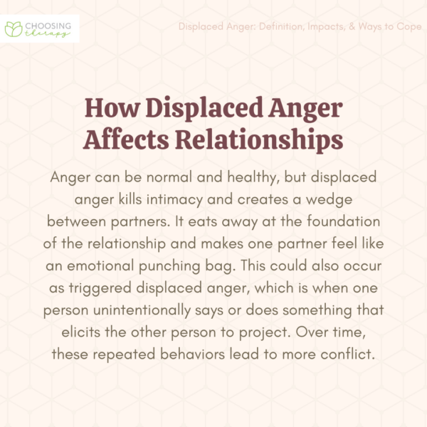 Displaced Anger: Why It Happens & 5 Ways to Cope