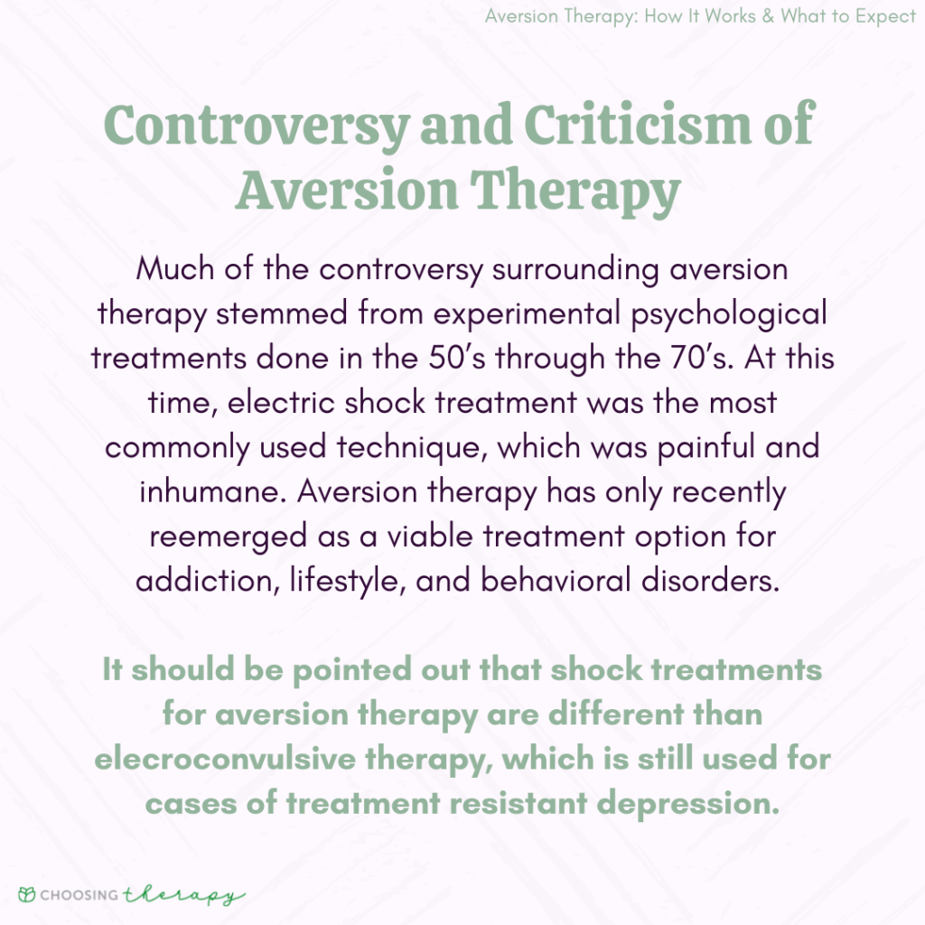 Aversion Therapy: How It Works & What to Expect