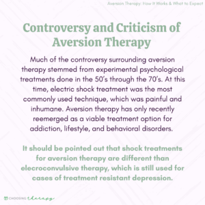 Aversion Therapy: How It Works & What to Expect