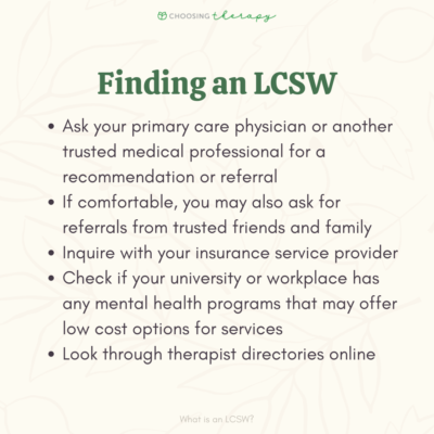 What Is An LCSW?