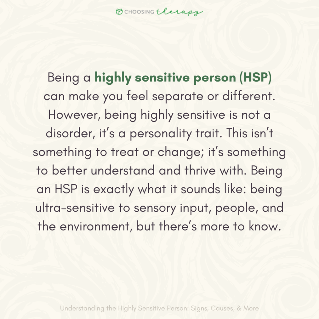 What is a Highly Sensitive Person? And Signs You May Be an HSP