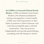 What Is An LCSW?