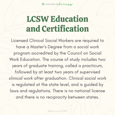 What Is An LCSW?