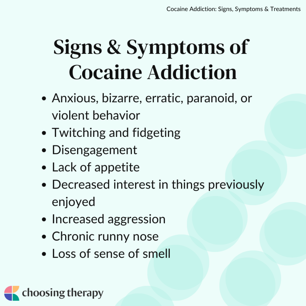 Cocaine Addiction: Signs, Symptoms & Treatments