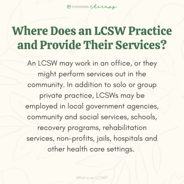 What Is An LCSW?