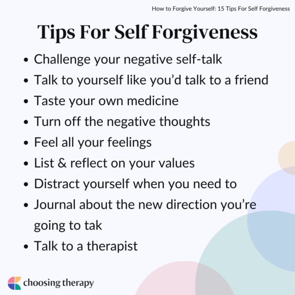 How to Forgive Yourself: 15 Tips For Self Forgiveness