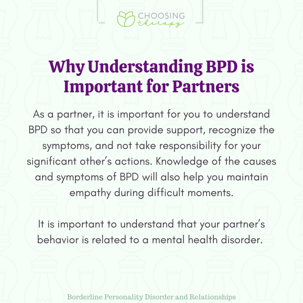 Borderline Personality Disorder & Relationships