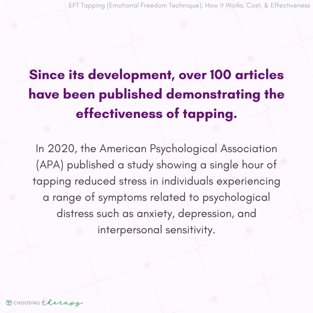 What is EFT Tapping: How It Works, Cost, & Effectiveness
