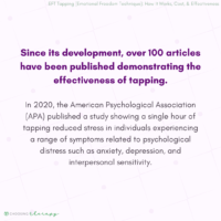 What is EFT Tapping: How It Works, Cost, & Effectiveness
