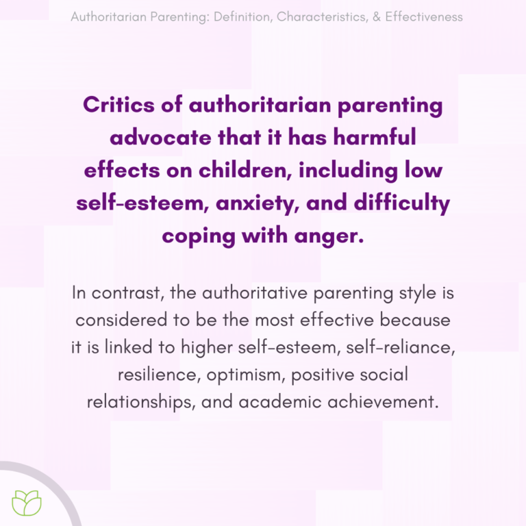 The Definition of Authoritarian Parenting: Characteristics & Effectiveness