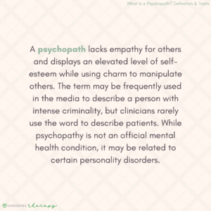 What Is a Psychopath? Definition & Traits