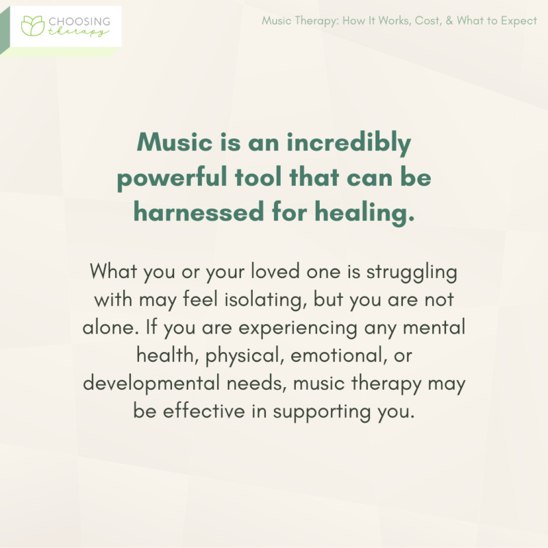 Music Therapy: How It Works, Cost, & What to Expect - Choosing Therapy