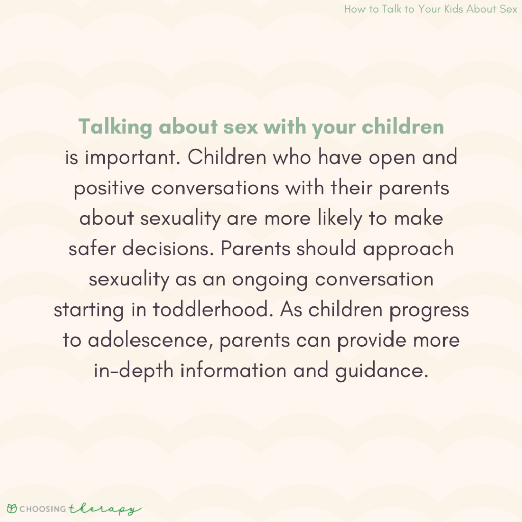 How to Talk to Your Kids About Sex: An Age-by-Age Guide