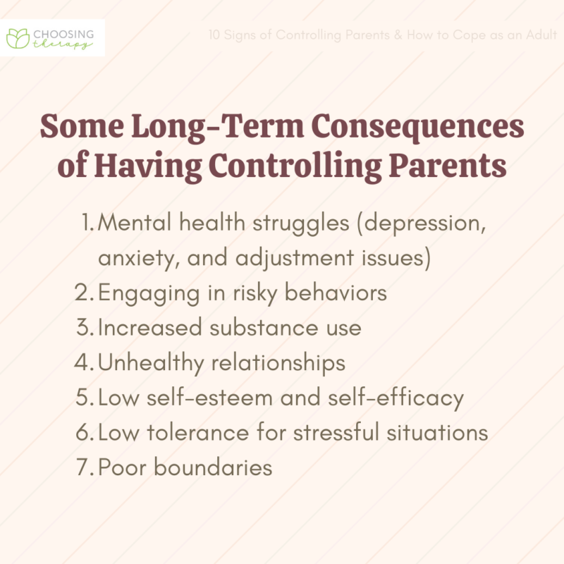 10 Signs of Controlling Parents & How to Cope as an Adult