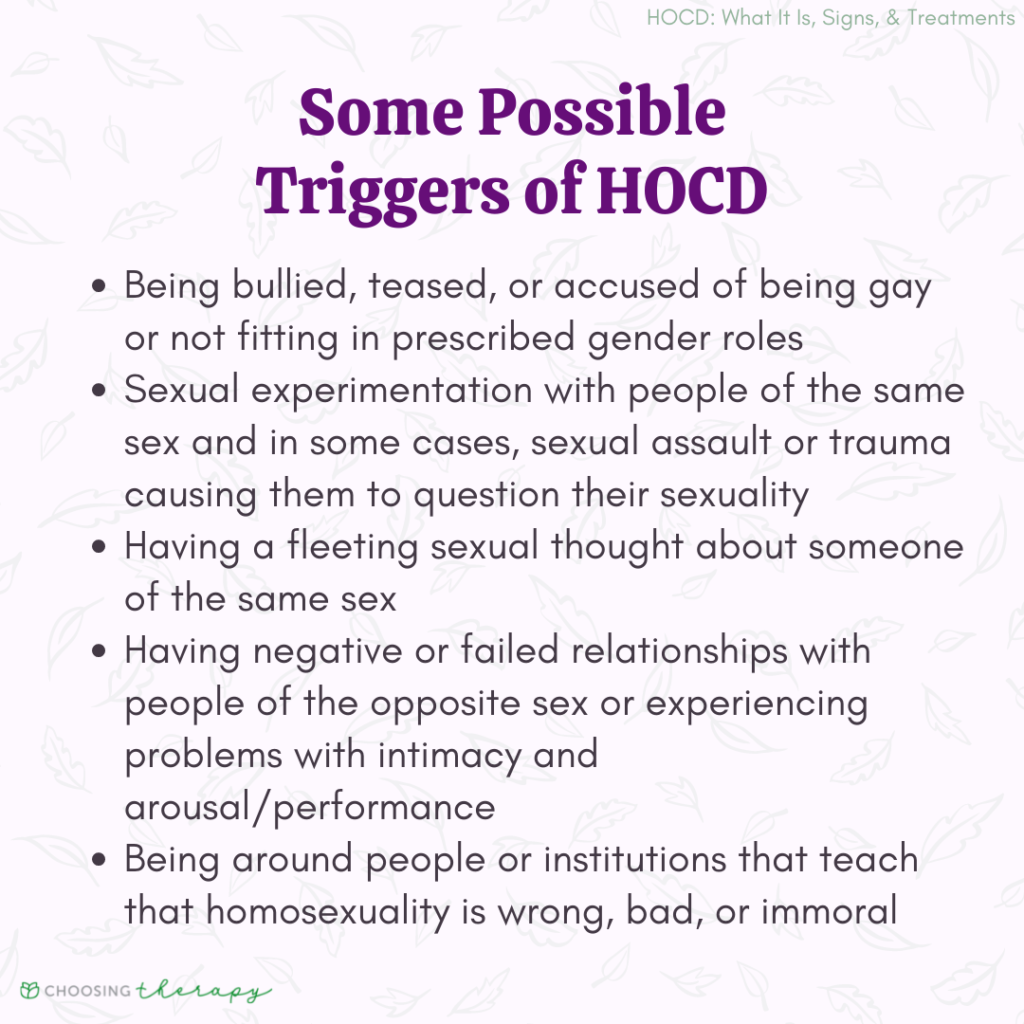 What is Homosexual Obsessive Compulsive Disorder (HOCD)?