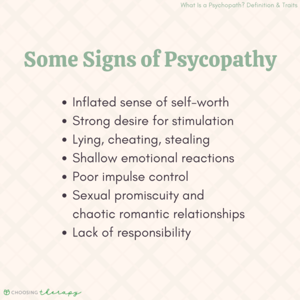 What Is a Psychopath? Definition & Traits