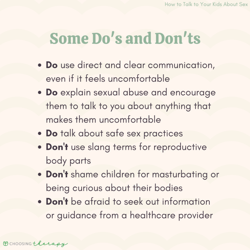 How to Talk to Your Kids About Sex: An Age-by-Age Guide