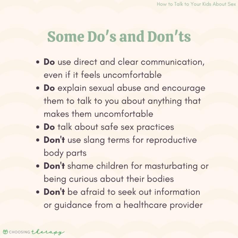 How to Talk to Your Kids About Sex: An Age-by-Age Guide