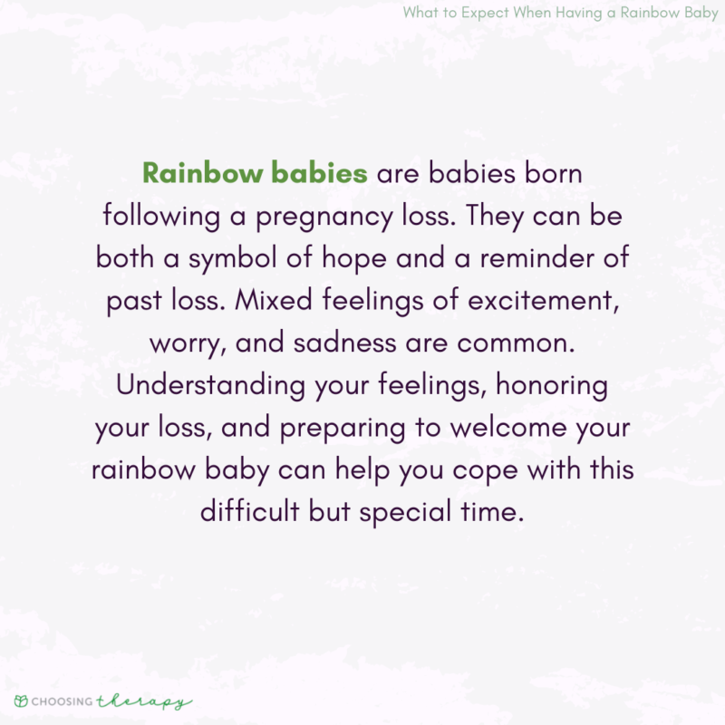 What to Expect When Having a Rainbow Baby