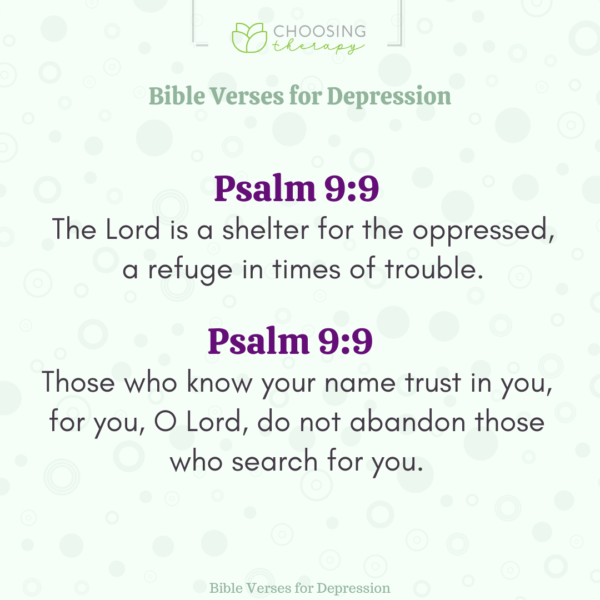 43 Bible Verses for Depression