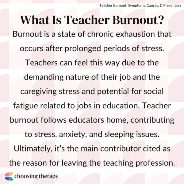 Teacher Burnout: Symptoms, Causes, & Prevention