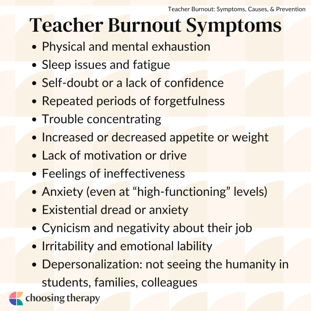 Teacher Burnout: Symptoms, Causes, & Prevention