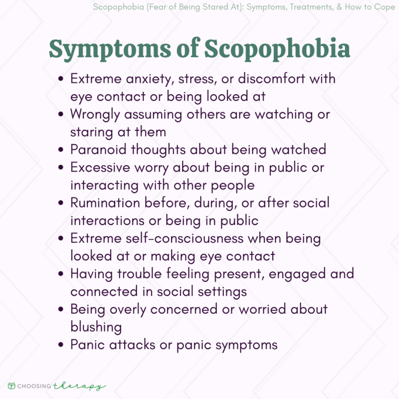 What Is Scopophobia?