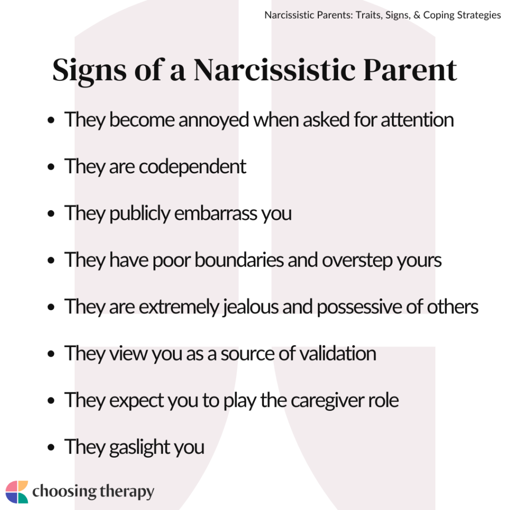 How to Deal With Narcissistic Parents