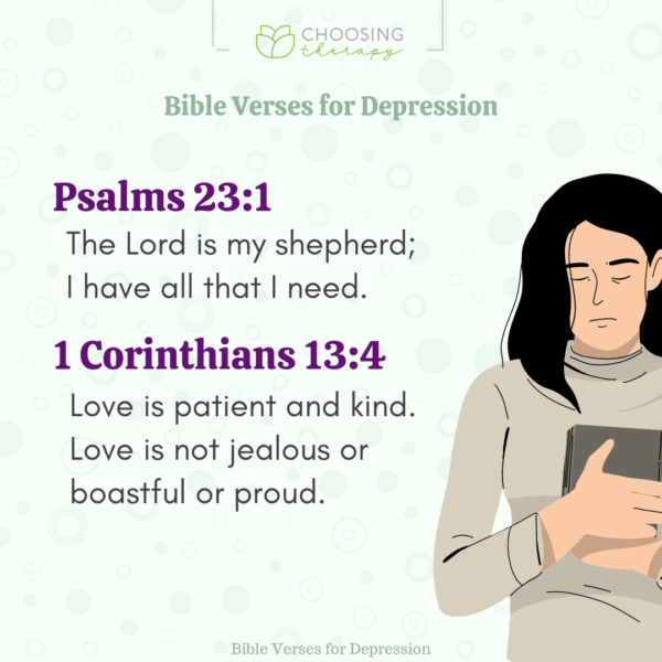 30 Bible Verses for Depression - Choosing Therapy