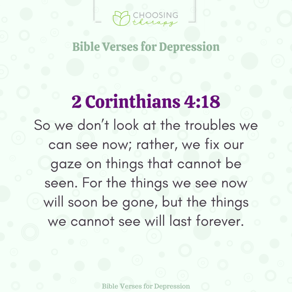 43 Bible Verses for Depression