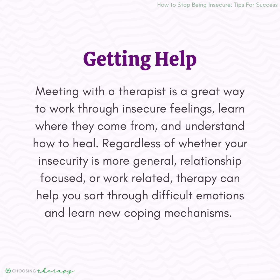 9 Ways to Stop Being Insecure