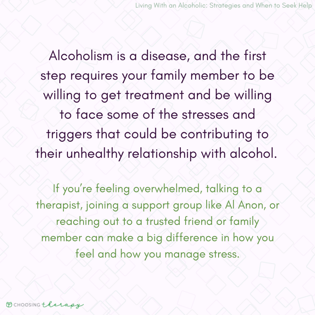 5 Strategies to Try When Living with an Alcoholic