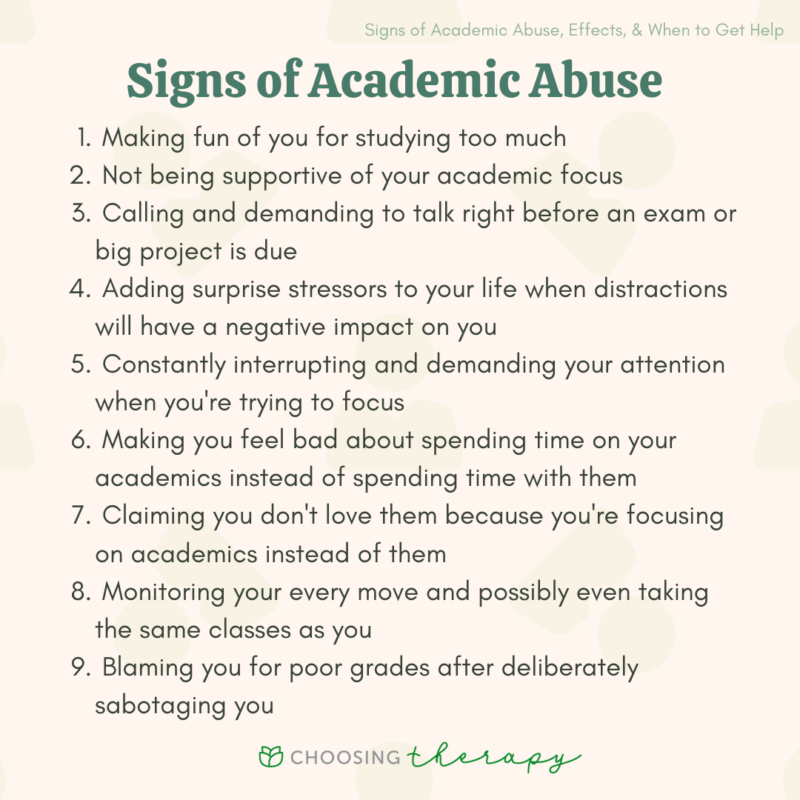 What Is Academic Abuse?