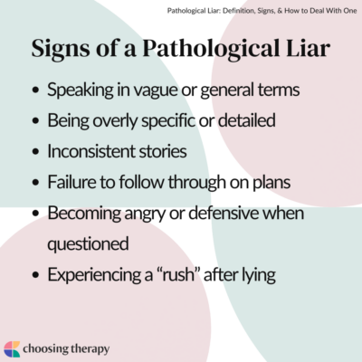 Pathological Liar: Definition, Signs, & How to Deal With One - Choosing ...
