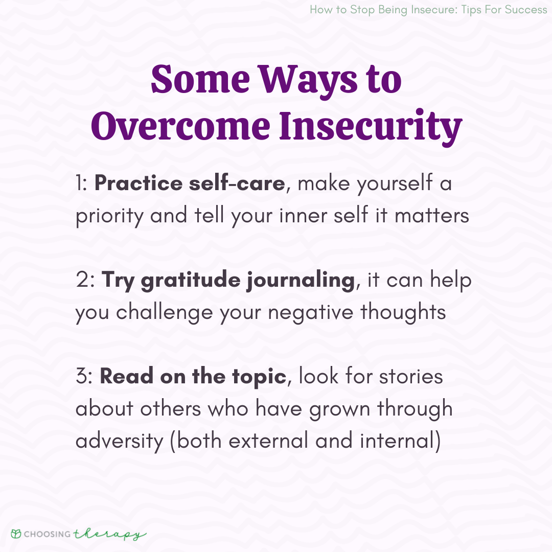 9 Ways to Stop Being Insecure