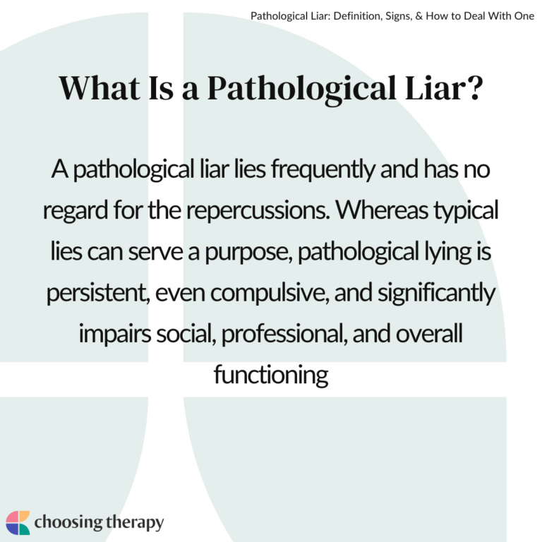 Pathological Liar: Definition, Signs, & How to Deal With One - Choosing ...