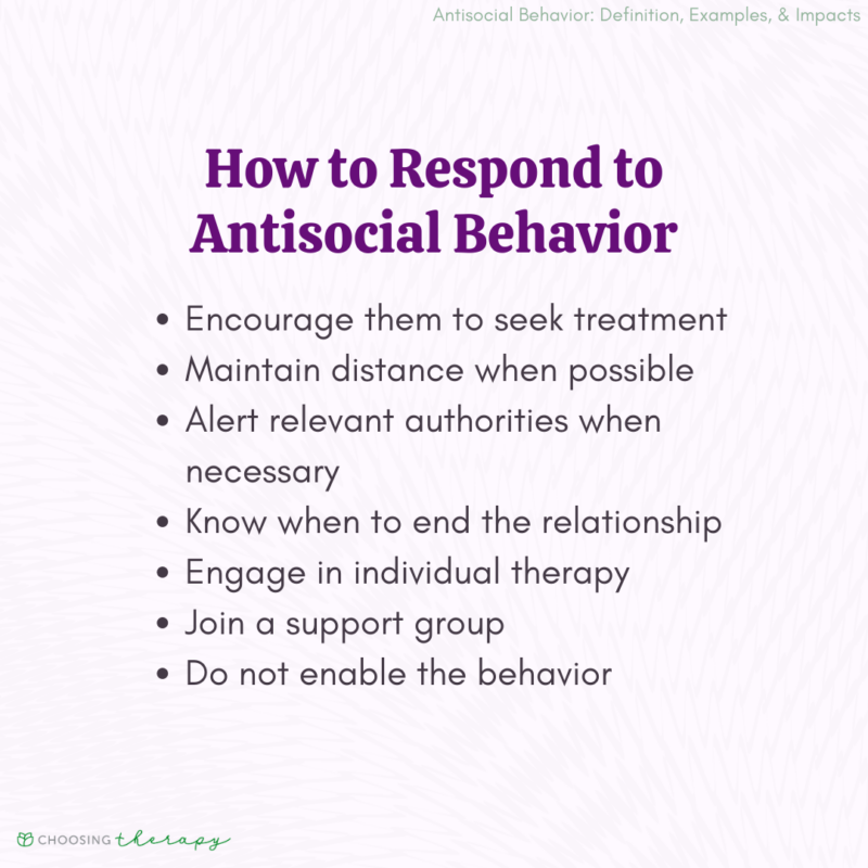 How to Spot Antisocial Behavior