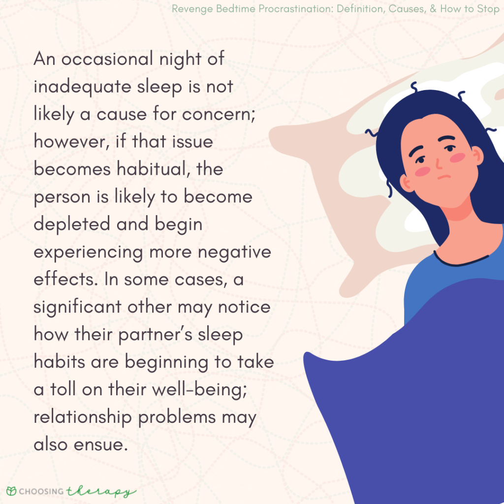 What Is Revenge Bedtime Procrastination?