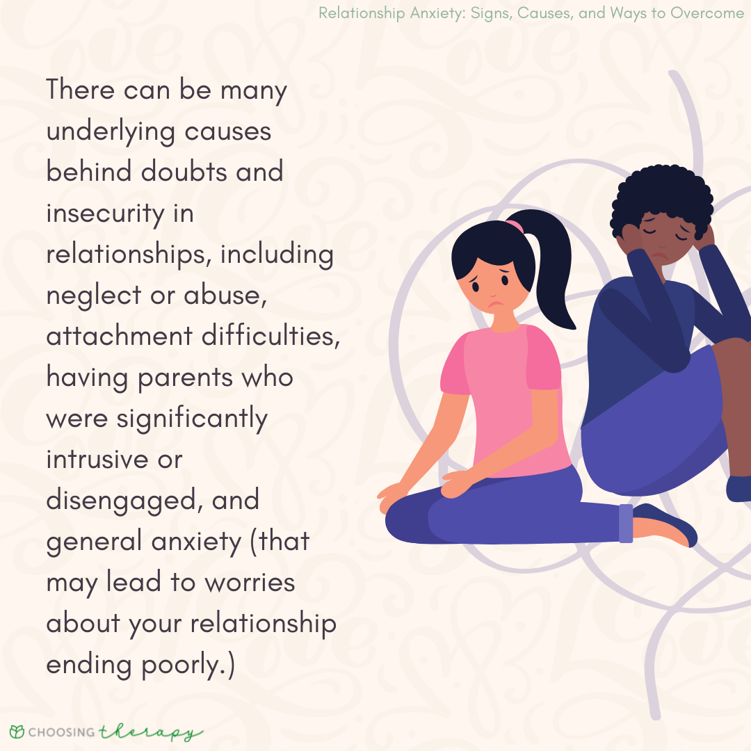 7 Signs of Relationship Anxiety & 8 Healthy Tips for Improvement