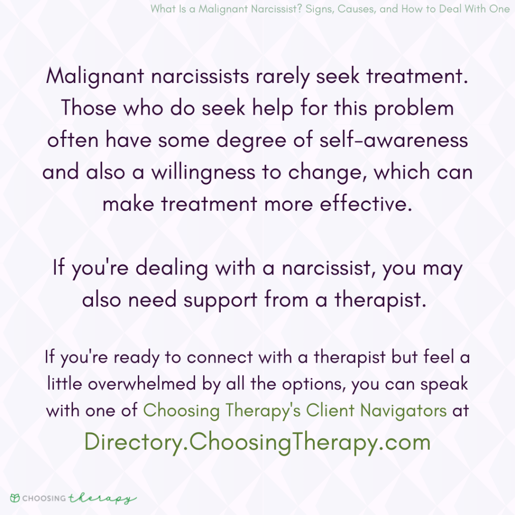 10 Signs You Are Dealing with a Malignant Narcissist