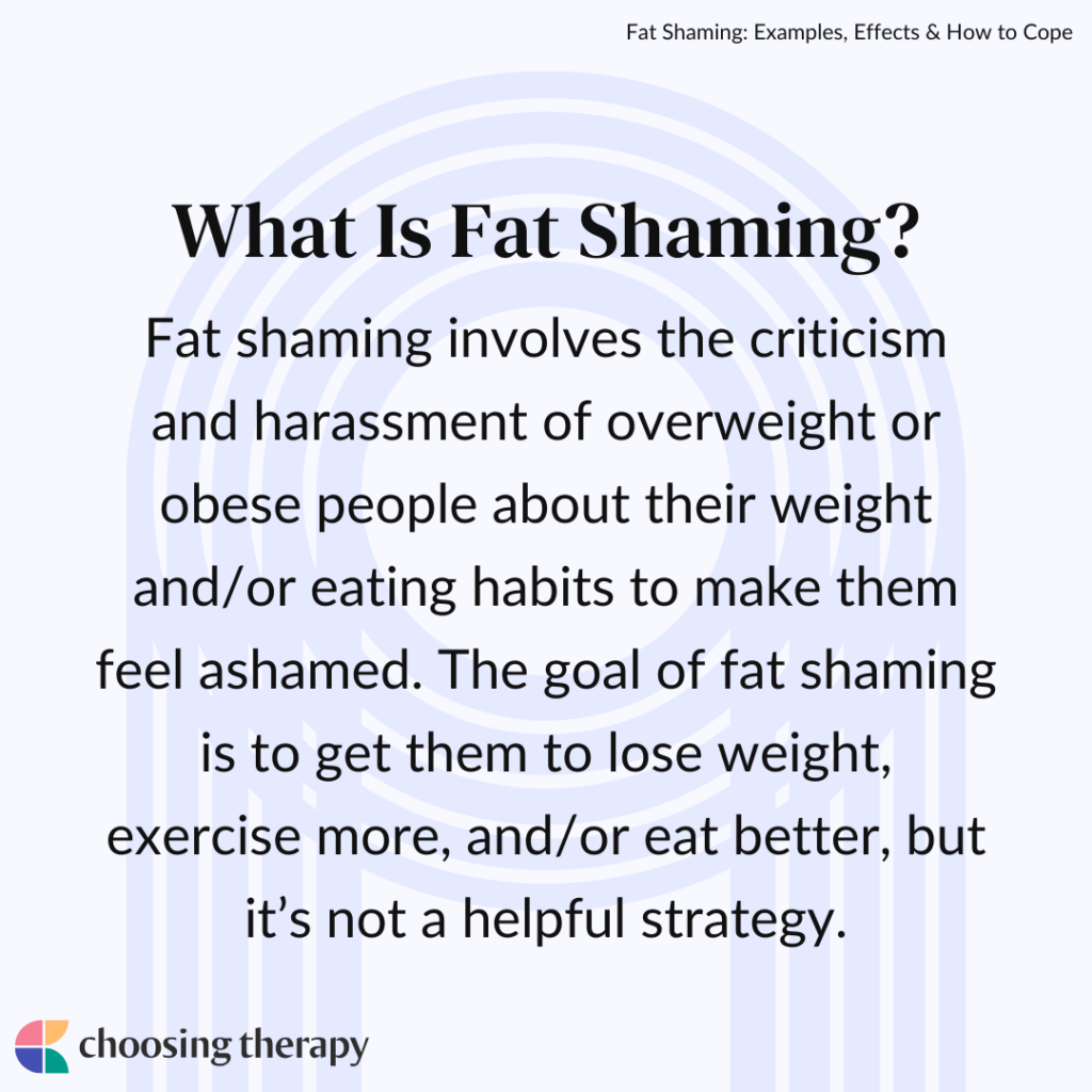 The Impacts of Fat Shaming & How to Cope