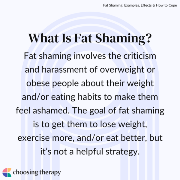 The Impacts of Fat Shaming & How to Cope
