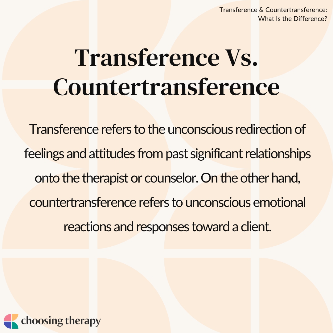 Transference & Countertransference: What Is the Difference? - Choosing ...