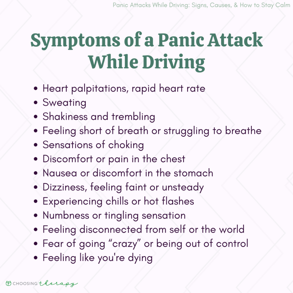 How to Deal With a Panic Attack While Driving