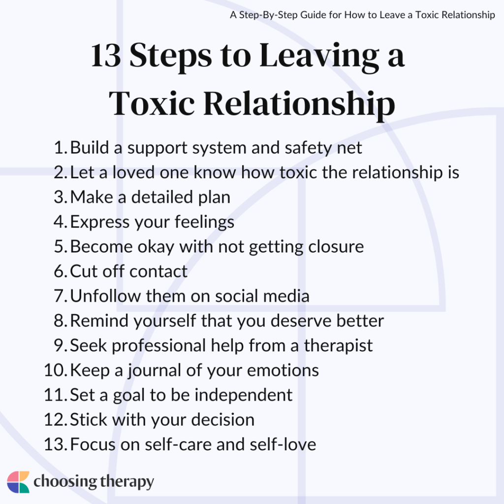 11 Tips for Leaving a Toxic Relationship