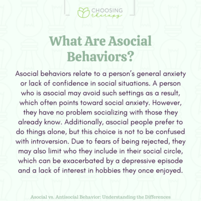 What’s the Difference Between Being Asocial vs. Antisocial?