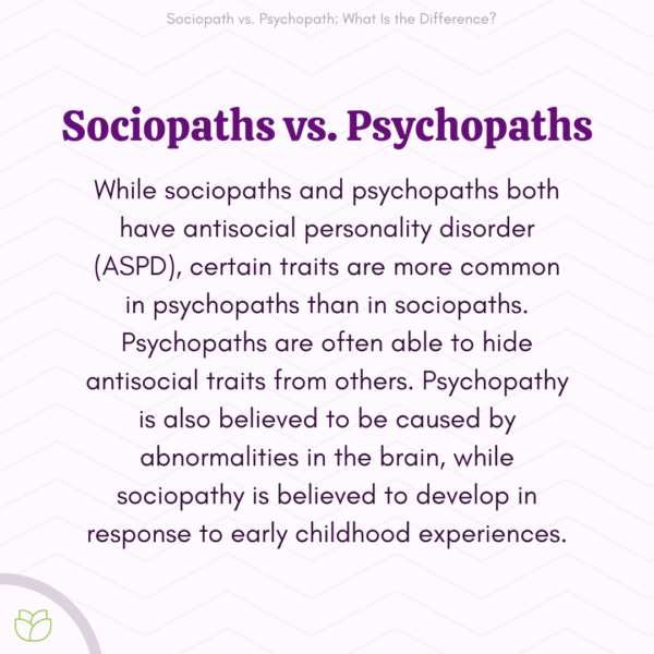 Sociopath Vs. Psychopath: Understanding the Differences