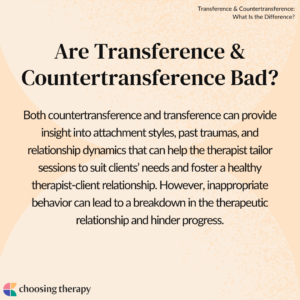 Transference & Countertransference: What Is the Difference? - Choosing ...
