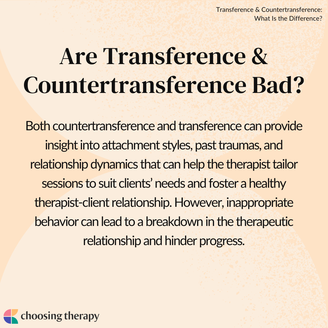 Transference & Countertransference: What Is the Difference? - Choosing ...
