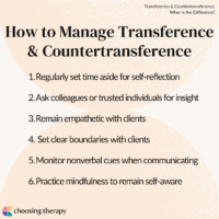 Transference & Countertransference: What Is the Difference? - Choosing ...